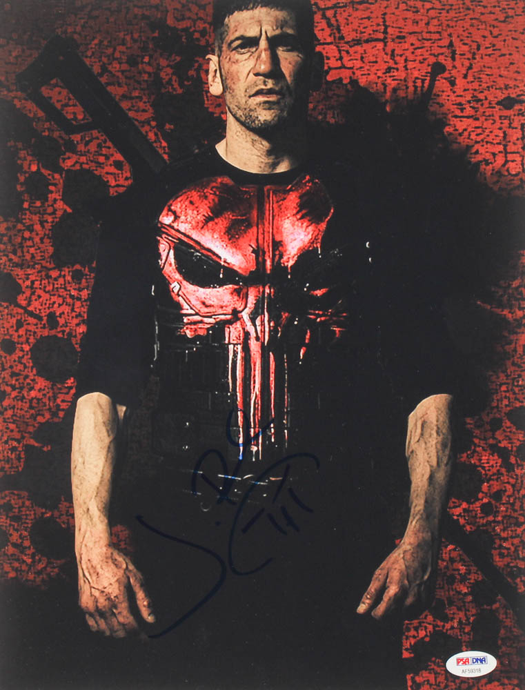 Jon Bernthal Signed "The Punisher" 11x14 Photo with Sketch (PSA ...