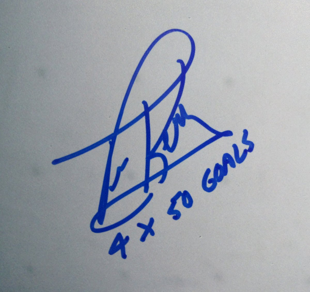 Tim Kerr Signed Flyers 11x14 Photo Inscribed "4x 50 Goals" (JSA COA ...