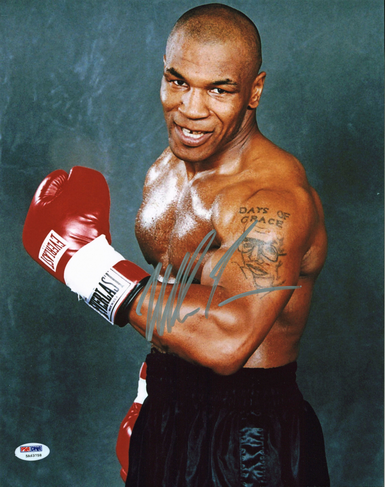 Mike Tyson Signed 11x14 Photo (PSA COA) | Pristine Auction