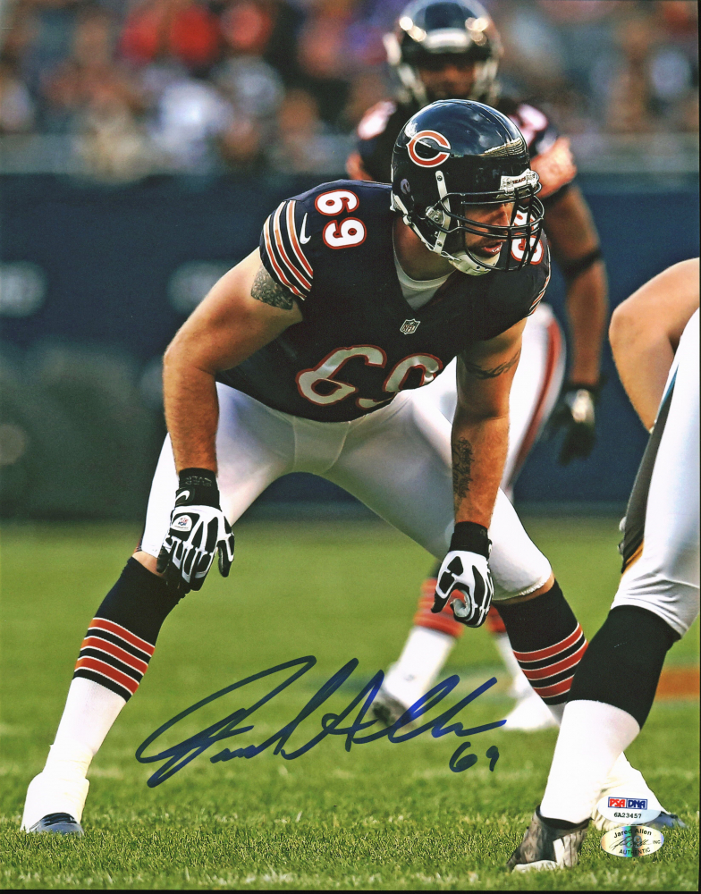 Jared Allen Signed Bears 11x14 Photo (PSA COA & Allen Hologram ...