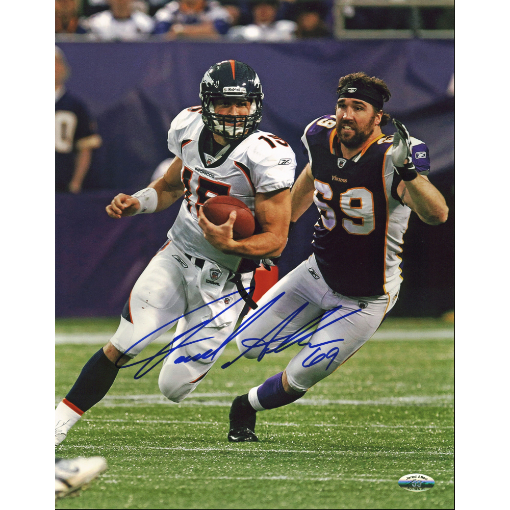 Jared Allen Signed Vikings 11x14 Photo (Allen) | Pristine Auction