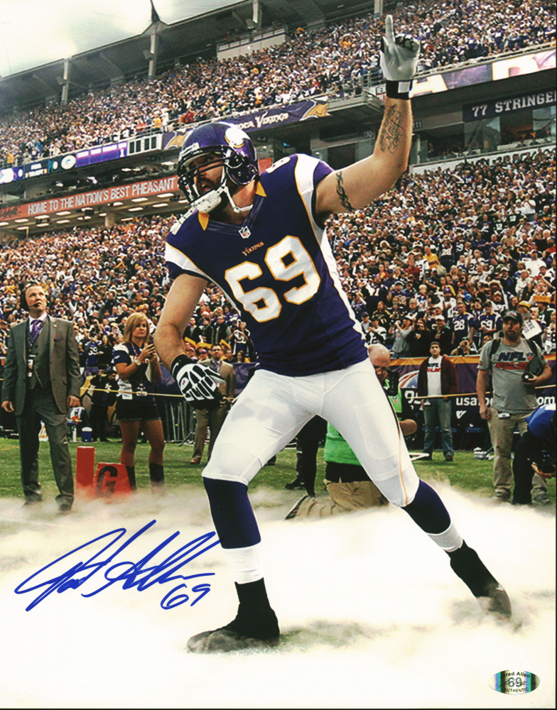 Jared Allen Signed Vikings 11x14 Photo (Allen) | Pristine Auction