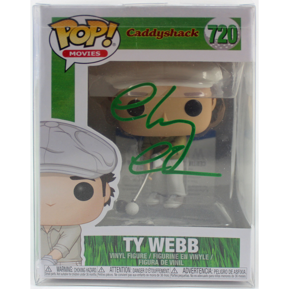 Chevy Chase Signed "Caddyshack" #720 Ty Webb Funko Pop! Vinyl Figure ...