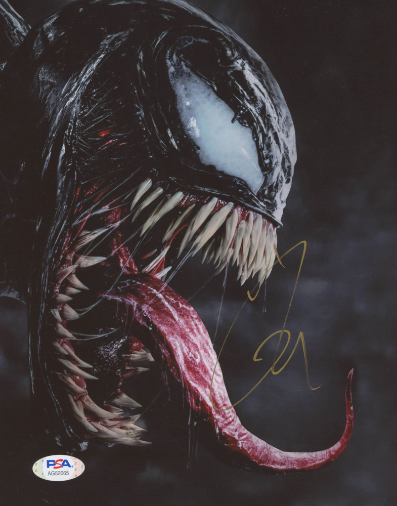 Tom Hardy Signed "Venom" 8x10 Photo (PSA COA) | Pristine Auction