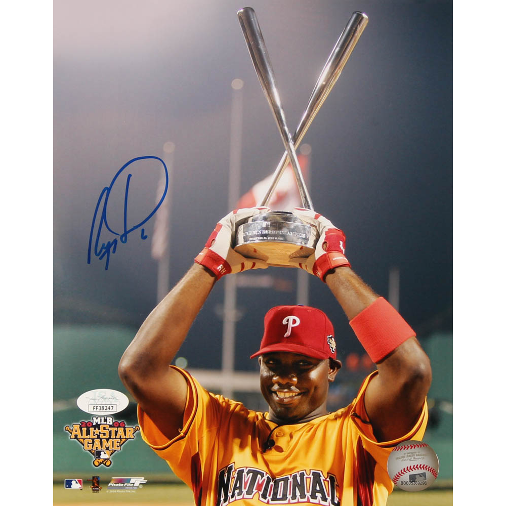 Ryan Howard Signed Phillies 8x10 Photo (JSA COA) | Pristine Auction