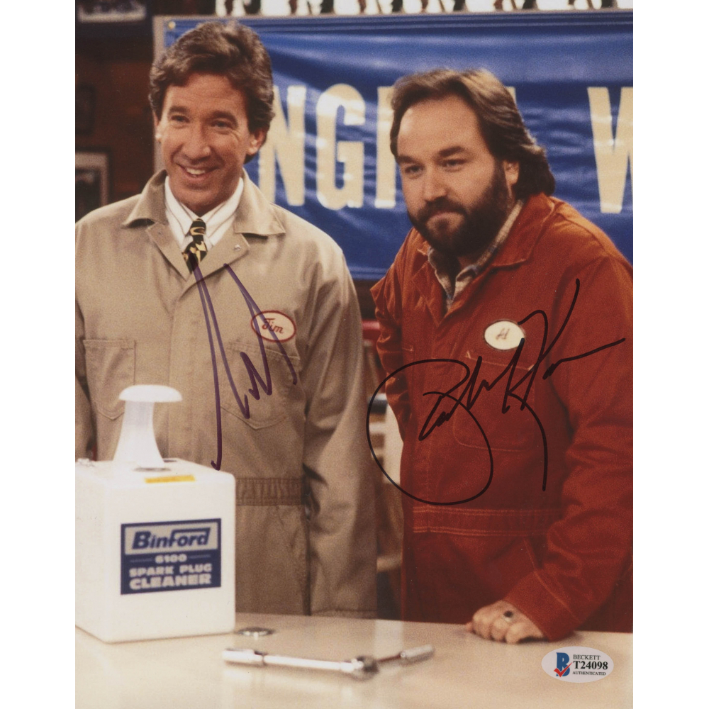 Tim Allen & Richard Karn Signed "Home Improvement" 8x10 Photo (Beckett ...