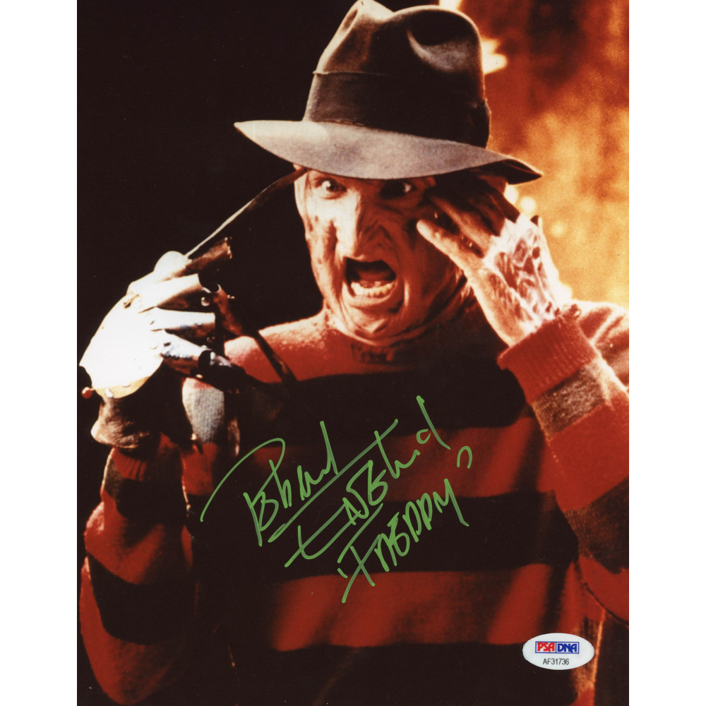 Robert Englund Signed "Freddy Krueger" 8x10 Photo Inscribed "Freddy ...