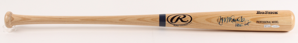 Ryne Sandberg Signed Rawlings Pro Model Baseball Bat Inscribed "HOF '05 ...