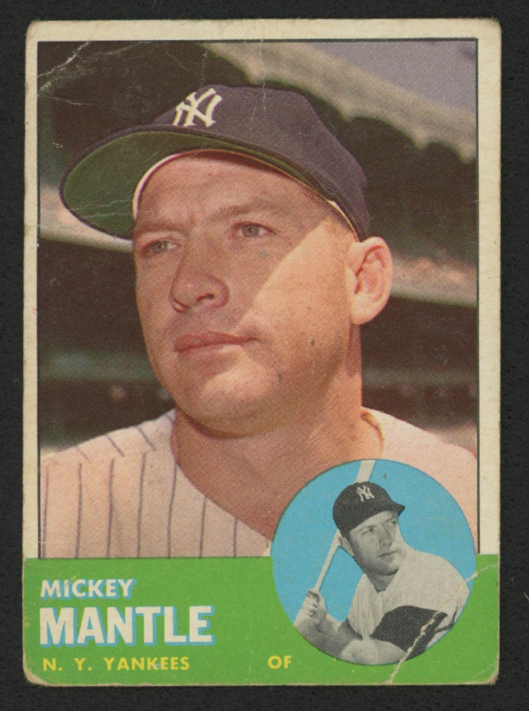 Mickey Mantle 1963 Topps #200 | Pristine Auction
