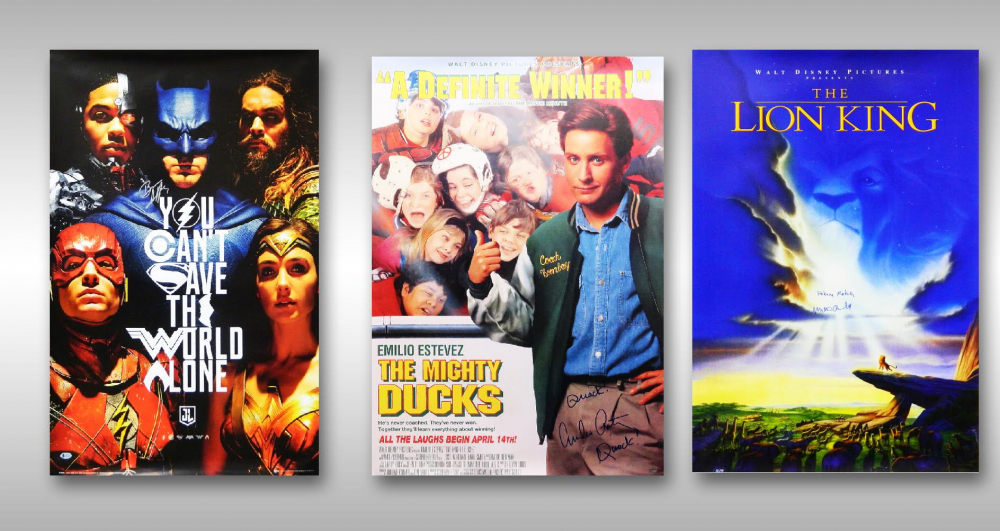 Schwartz Sports - Hollywood Classic Movies Signed 11x17 Movie Posters ...