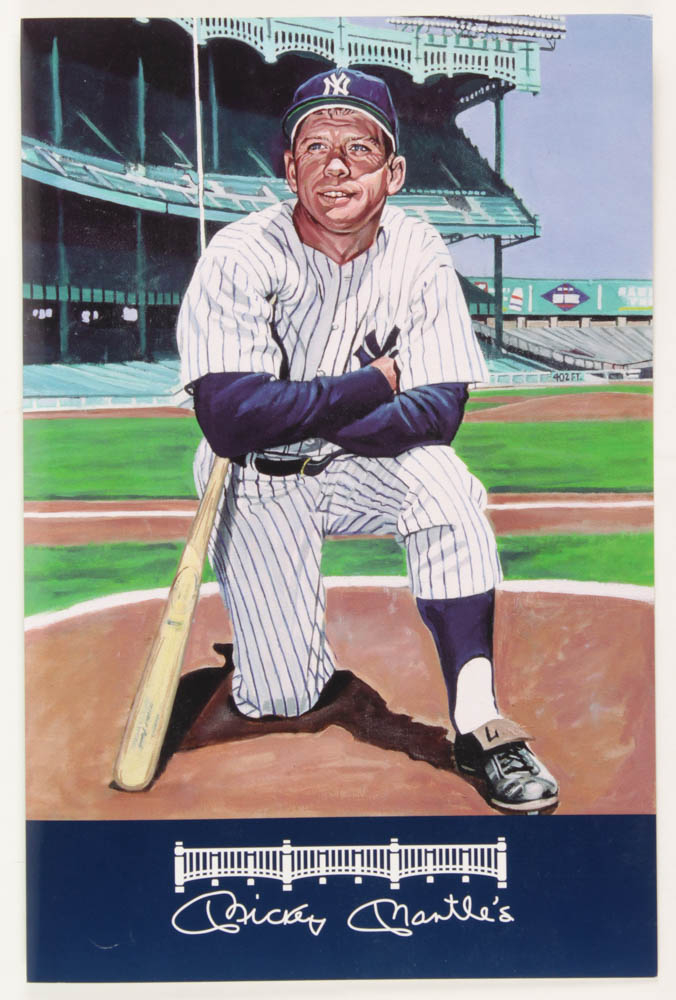 Original Vintage "Mickey Mantle's" Restaurant Menu | Pristine Auction