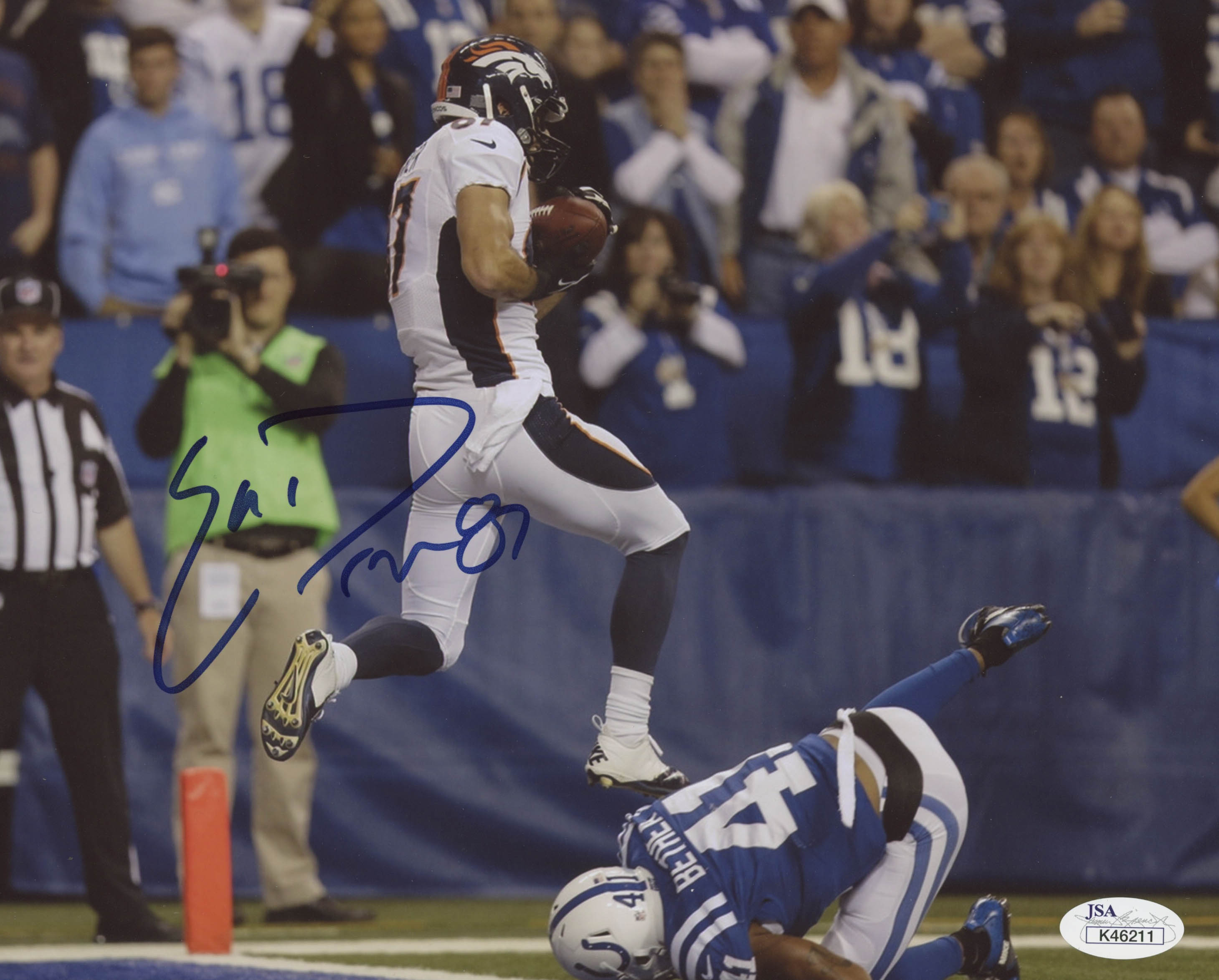 Eric Decker Signed Broncos 8x10 Photo (JSA COA) | Pristine Auction