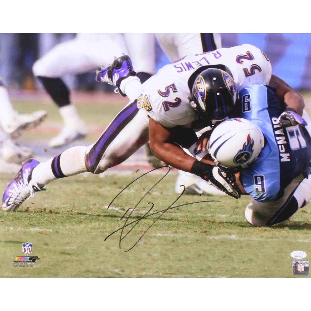 Ray Lewis Signed Ravens 16x20 Photo (JSA COA) | Pristine Auction