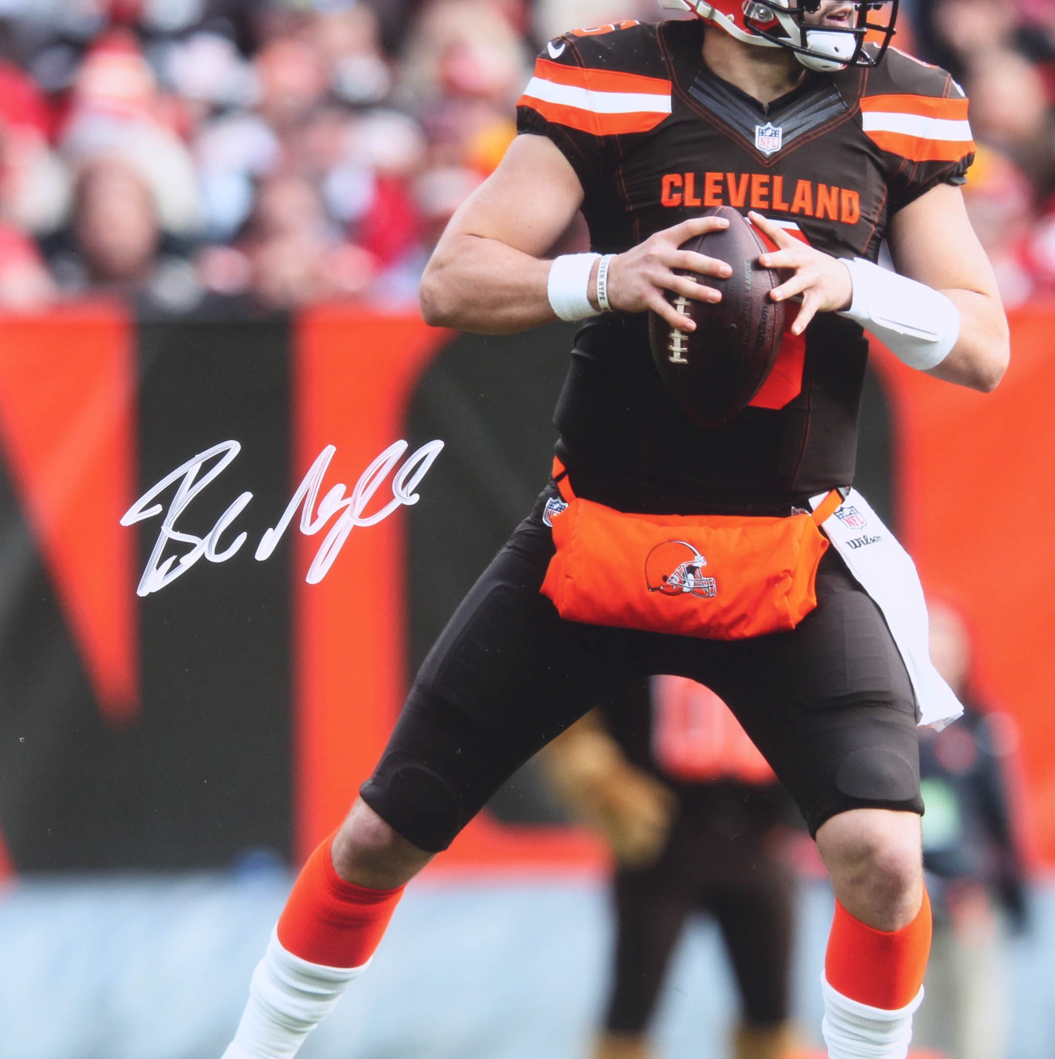 Baker Mayfield Signed Browns 16x20 Photo (Beckett COA) | Pristine Auction