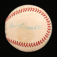 Vintage ONL Baseball Signed By (15) With Lefty Gomez, Jim Lindsey, Ray ...