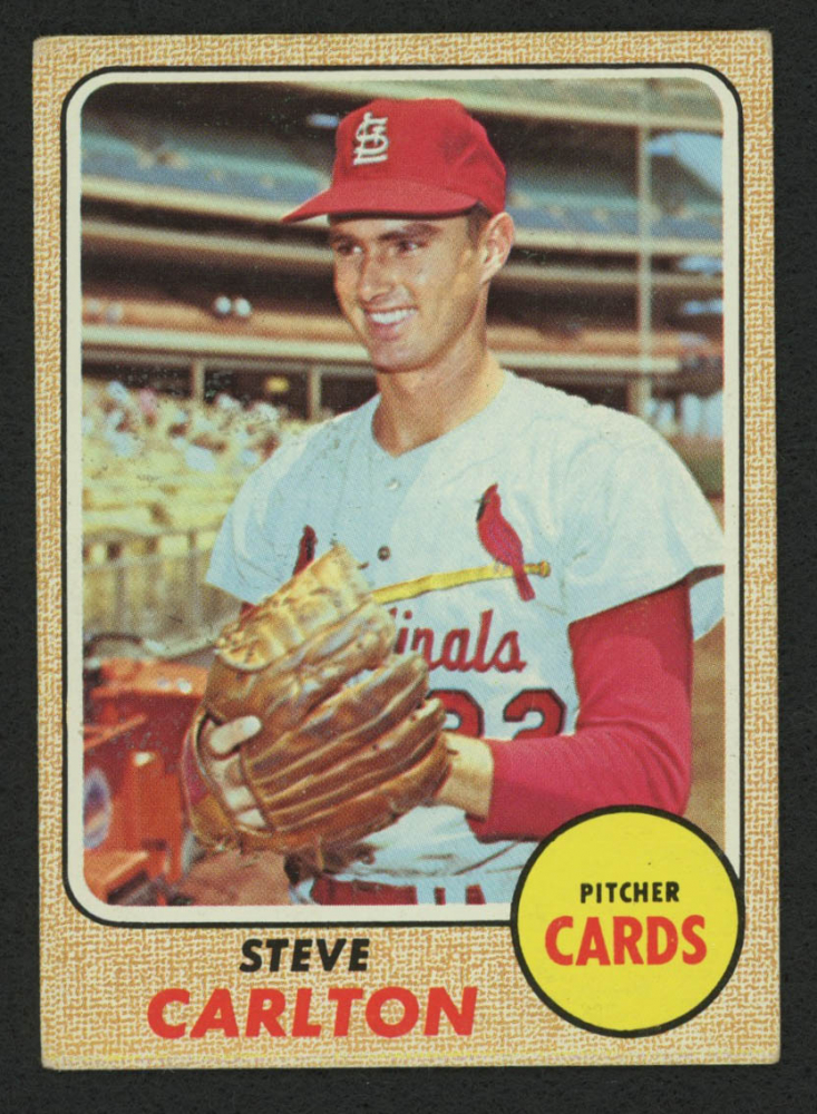 Steve Carlton 1968 Topps #408 | Pristine Auction
