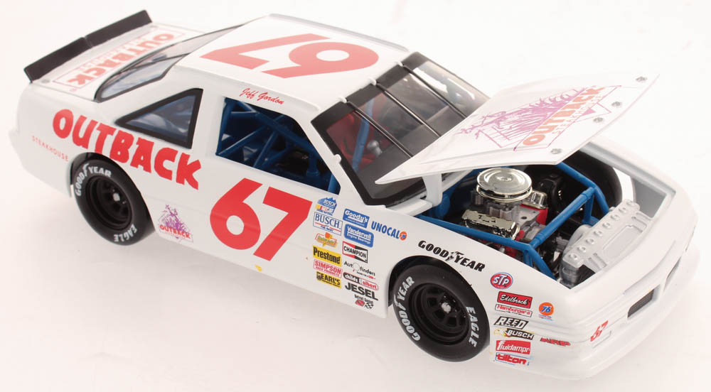Jeff Gordon LE #67 Outback Steakhouse 1990 Pontiac 1:24 Scale Die Cast ...