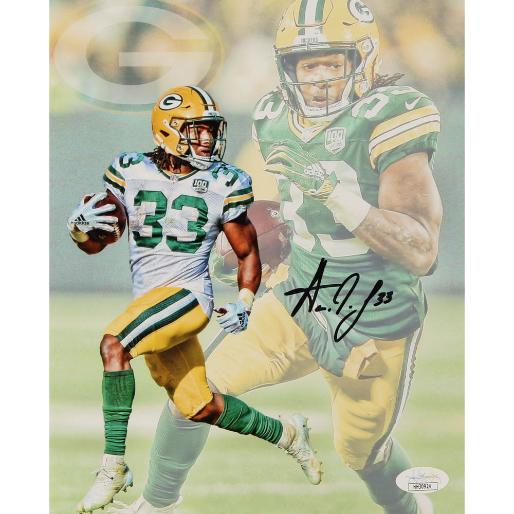 Aaron Jones Signed Packers 8x10 Photo (JSA COA) | Pristine Auction