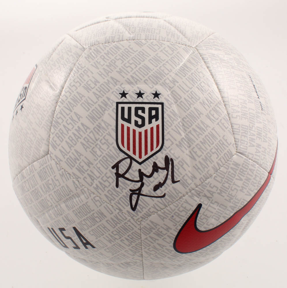 Rose Lavelle Signed Team USA Logo Soccer Ball (JSA COA) | Pristine Auction