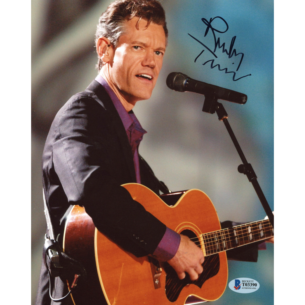 Randy Travis Signed 8x10 Photo (Beckett COA) | Pristine Auction