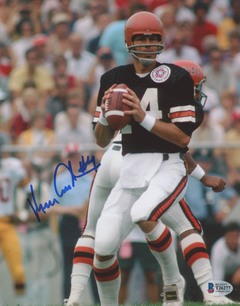 Ken Anderson Signed Bengals 8x10 Photo (Beckett COA) | Pristine Auction