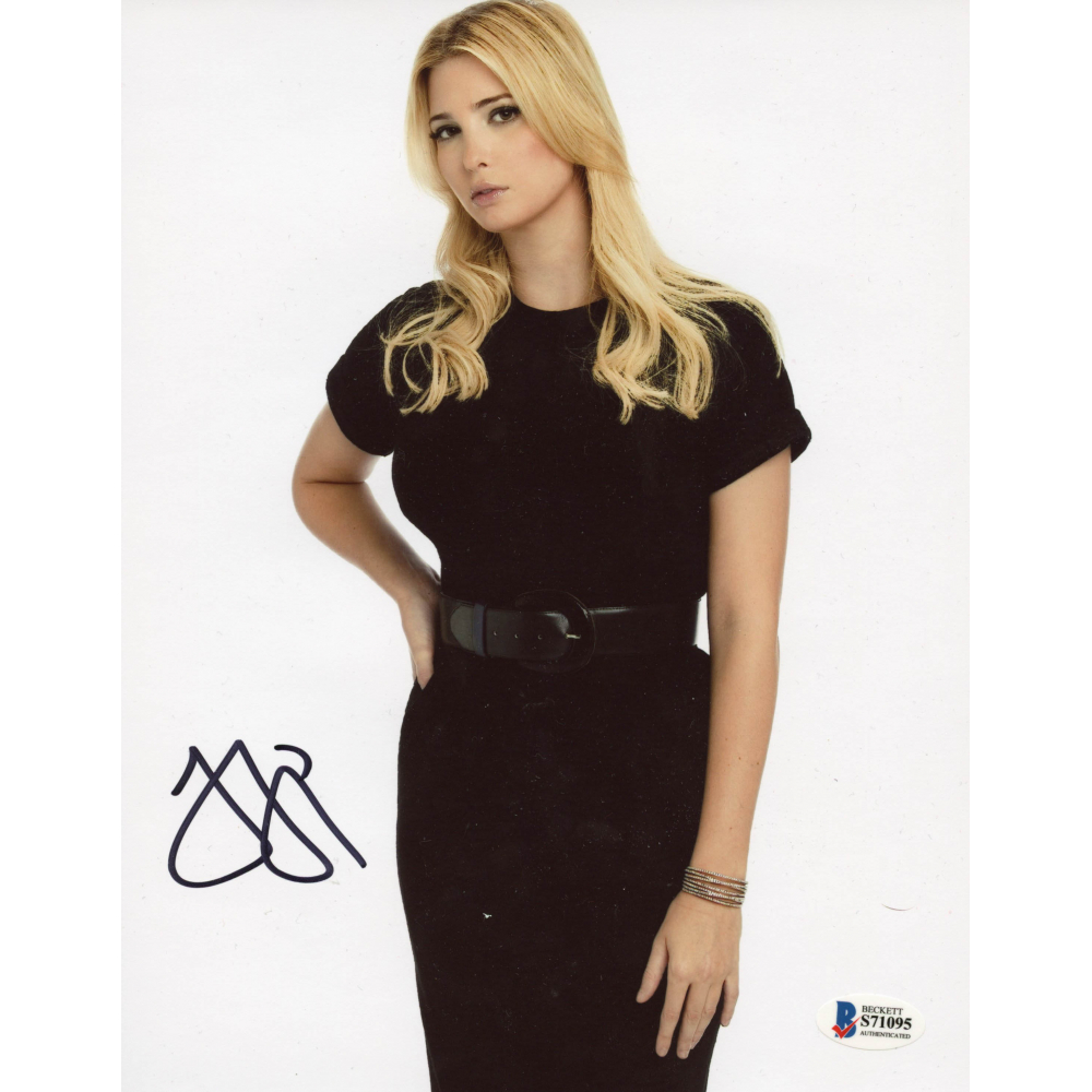 Ivanka Trump Signed 8x10 Photo (Beckett COA) | Pristine Auction