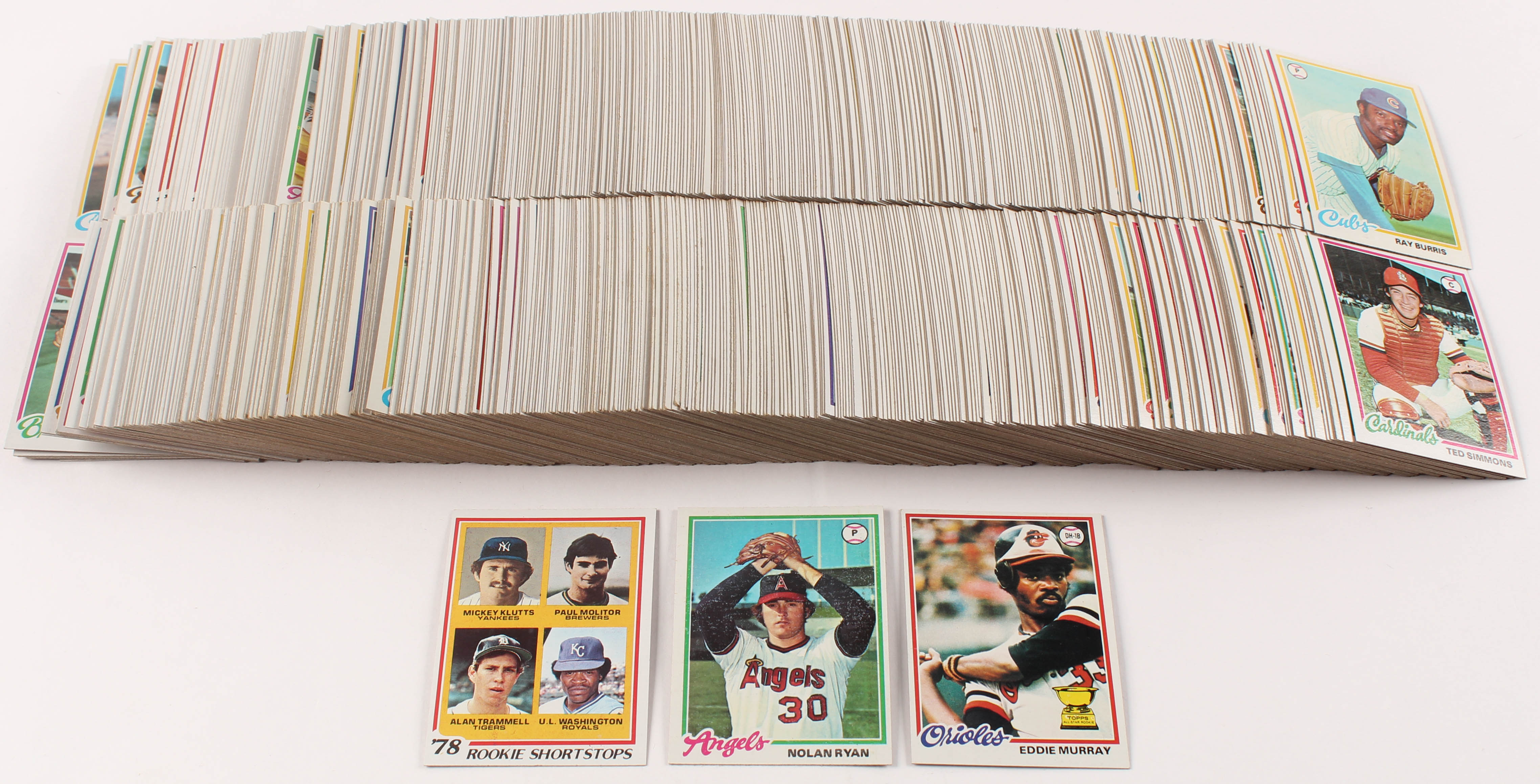 1978 Topps Complete Set of (727) Baseball Cards with #707 Rookie ...
