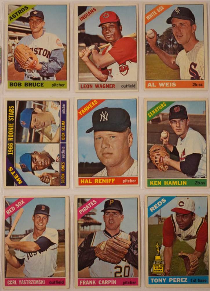 Reign of Cards 1966 Topps Complete Set Break Mystery Box Series ...