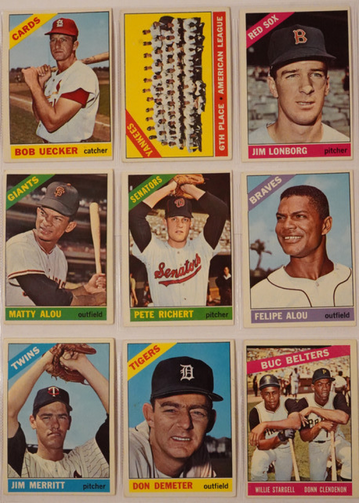 Reign of Cards 1966 Topps Complete Set Break Mystery Box Series ...