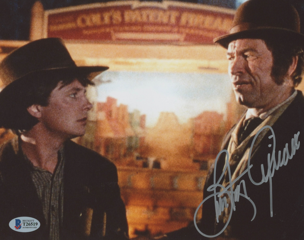 Burton Gilliam Signed "Back To The Future Part III" 8x10 Photo (Beckett ...