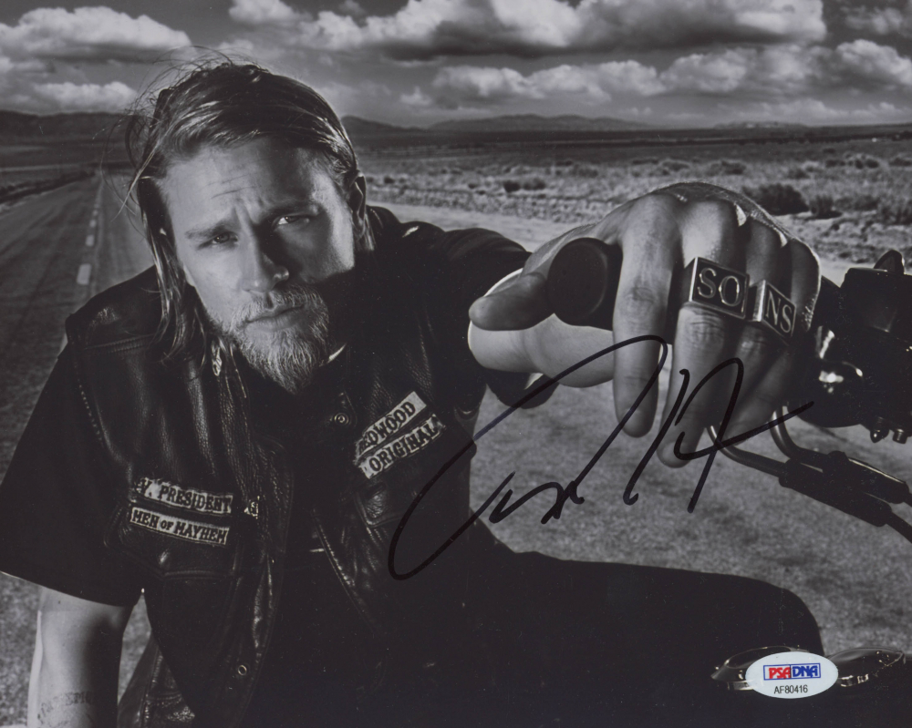 Charlie Hunnam Signed "Sons of Anarchy" 8x10 Photo (PSA COA) | Pristine ...