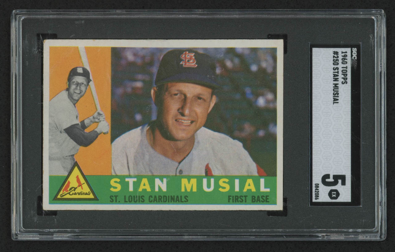 Stan Musial 1960 Topps #250 (SGC 5) | Pristine Auction