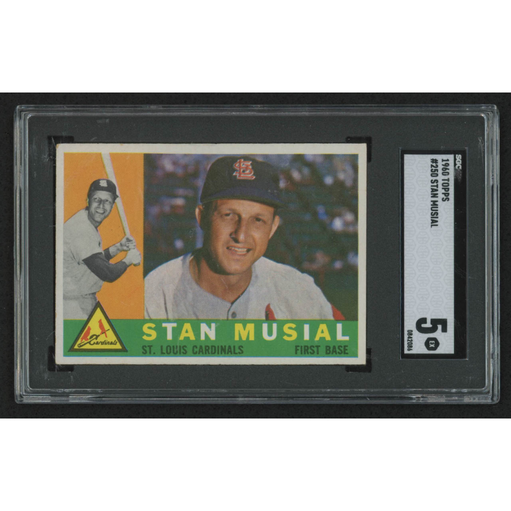 Stan Musial 1960 Topps #250 (SGC 5) | Pristine Auction