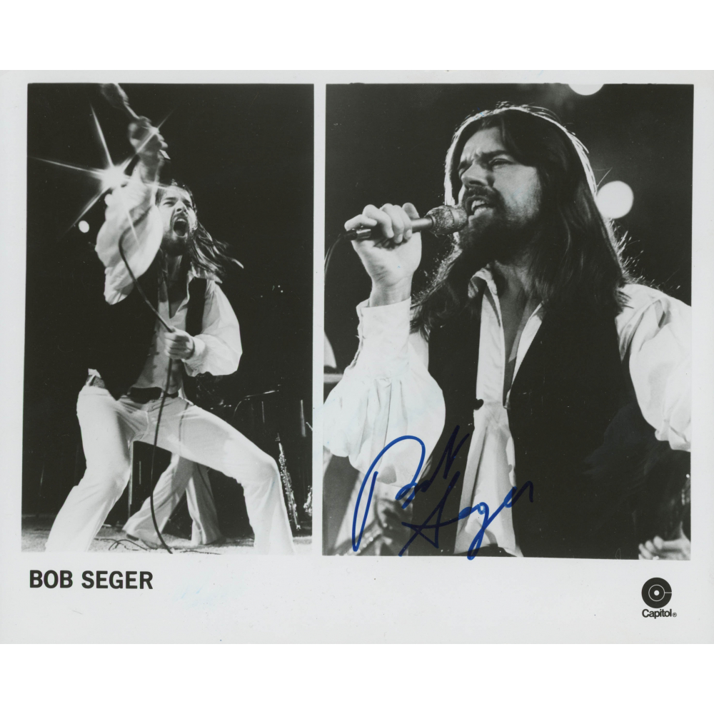 Bob Seger Signed 8x10 Photo (PSA COA) | Pristine Auction