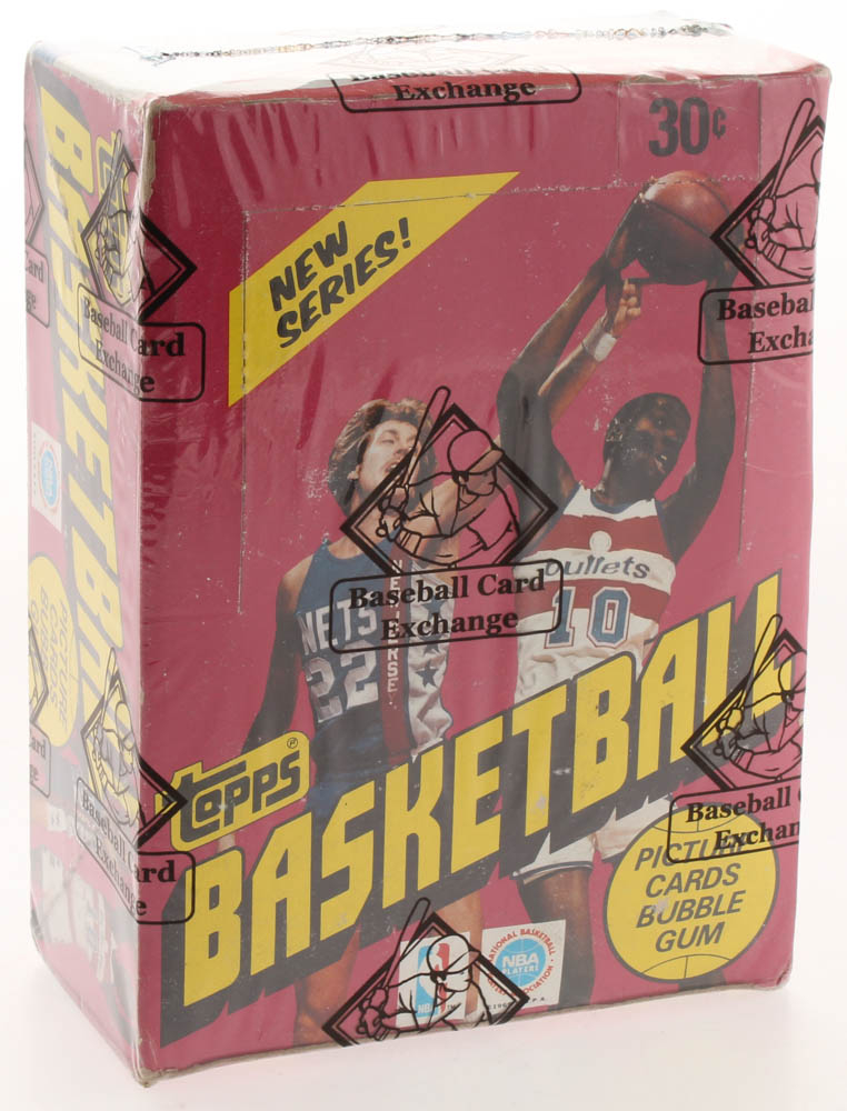1981/82 Topps Basketball Wax Box (BBCE Certified) | Pristine Auction
