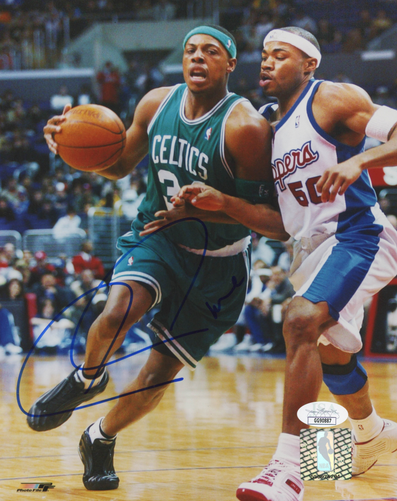 Paul Pierce Signed Celtics 8x10 Photo (JSA COA) | Pristine Auction