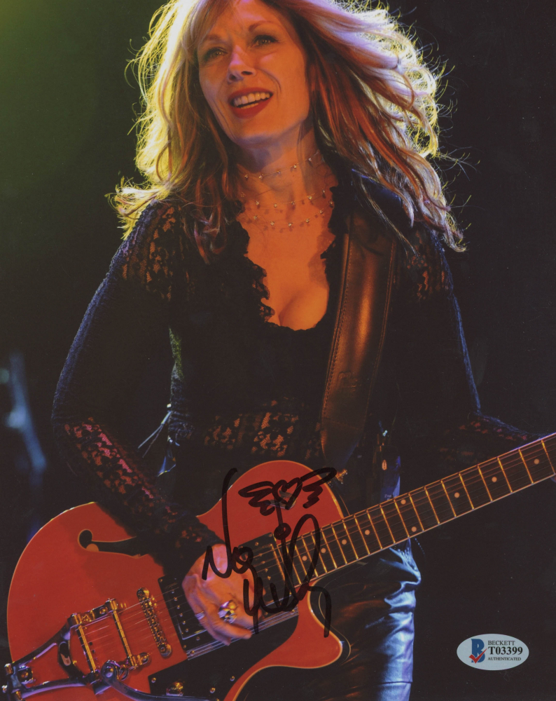 Nancy Wilson Signed 8x10 Photo with Hand-Drawn Sketch (Beckett COA ...