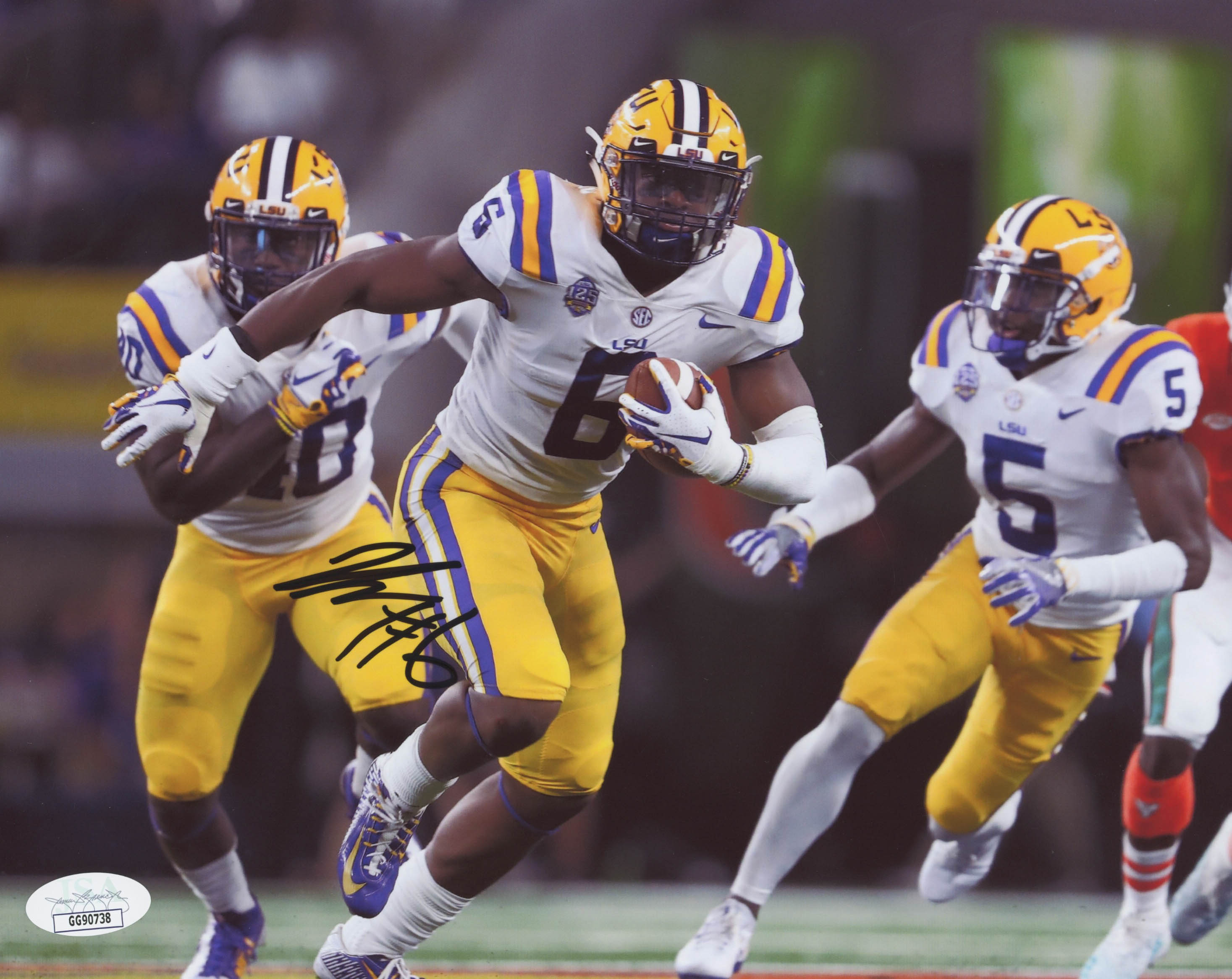 Terrace Marshall Signed LSU Tigers 8x10 Photo (JSA COA) | Pristine Auction