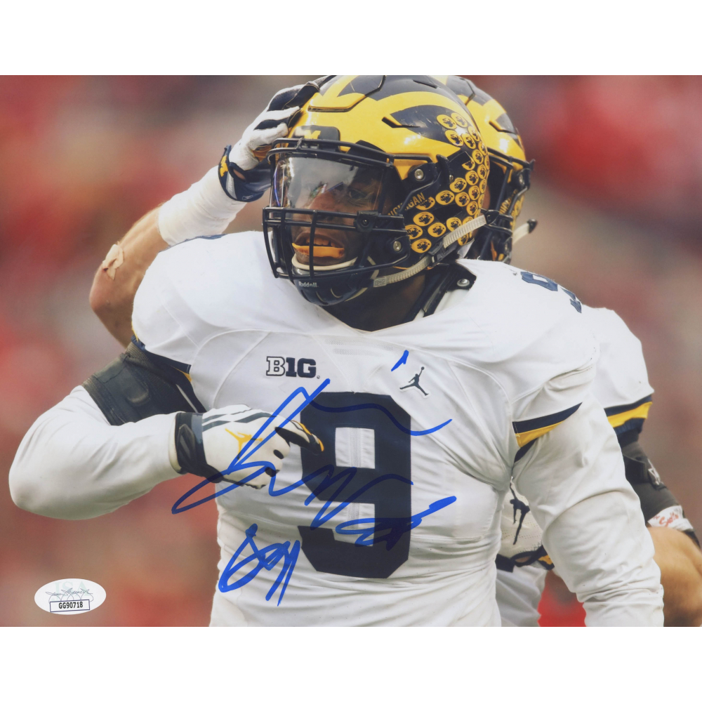 Mike McCray Signed Michigan Wolverines 8x10 Photo (JSA COA) | Pristine ...