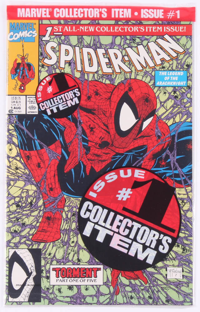 1990 "Spider-Man: Torment" Issue #1 Marvel Comic Book | Pristine Auction