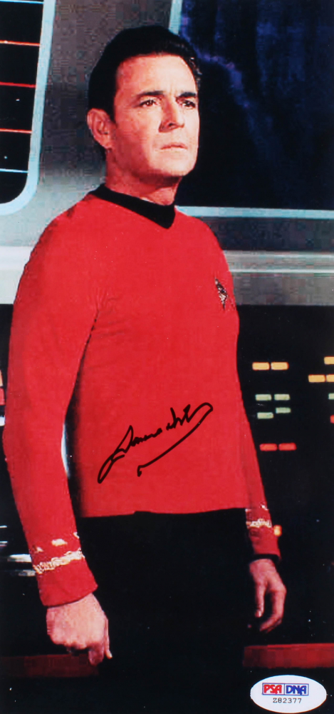 James Doohan Signed "Star Trek" 8x10 Photo (PSA COA) | Pristine Auction