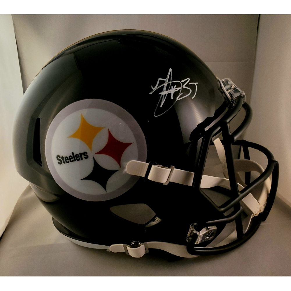 Minkah Fitzpatrick Signed Steelers Full-Size Speed Helmet (Beckett COA ...
