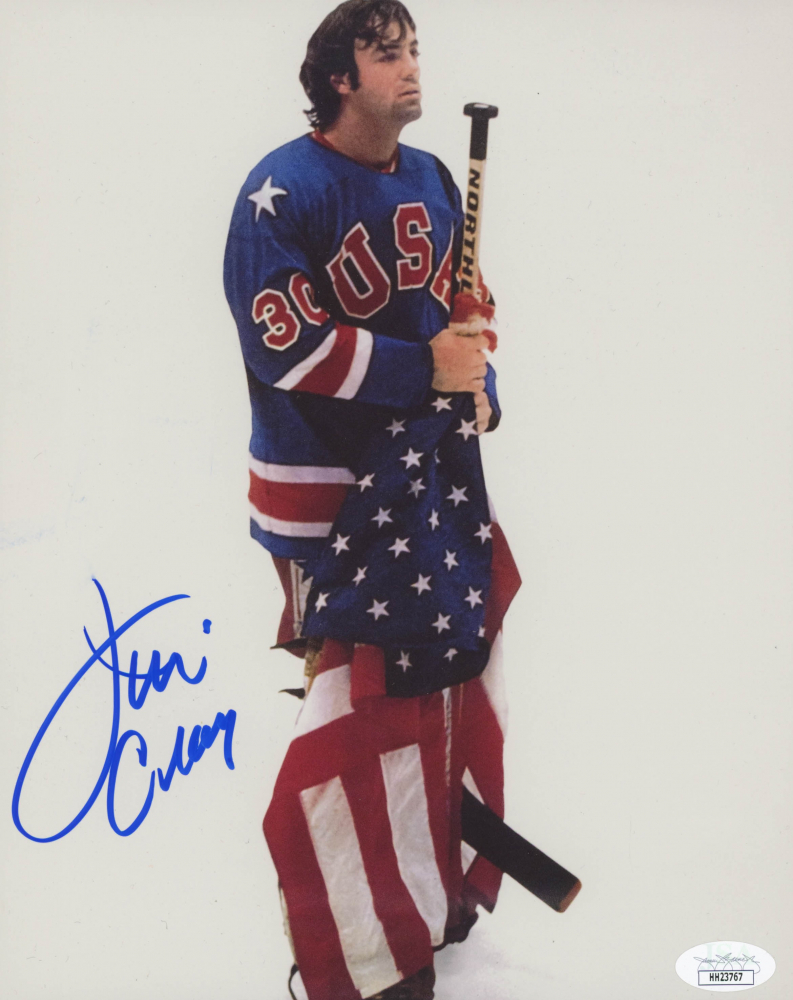 Jim Craig Signed Team USA 8x10 Photo (JSA COA) | Pristine Auction