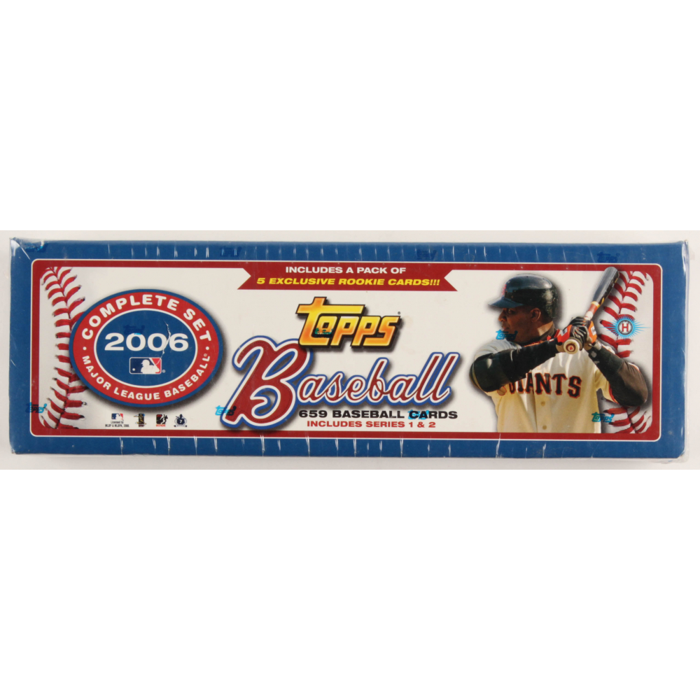 Complete Set of (659) 2006 Topps Baseball Cards | Pristine Auction