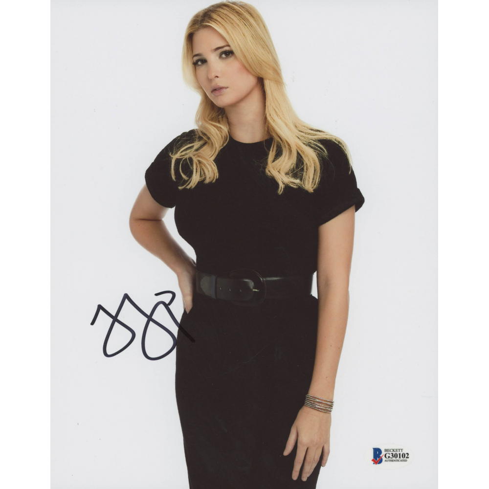 Ivanka Trump Signed 8x10 Photo (Beckett COA) | Pristine Auction