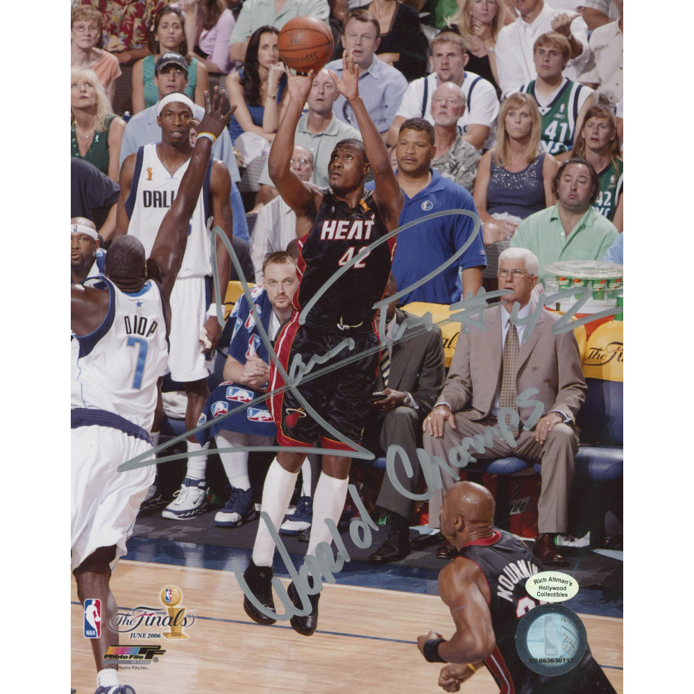 James Posey Signed Heat 8x10 Photo Inscribed "World Champs" (Hollywood ...