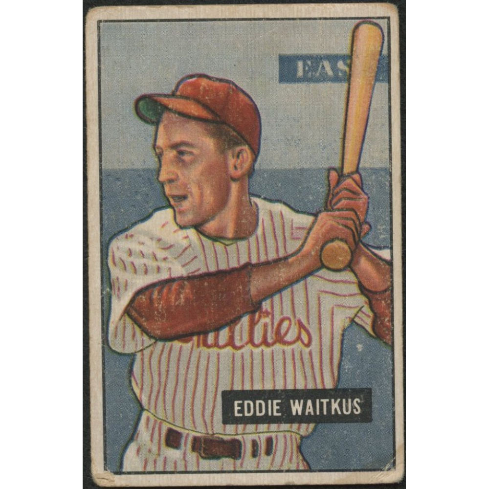 Eddie Waitkus 1951 Bowman #28 | Pristine Auction