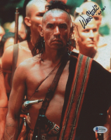 Wes Studi Signed "The Last of the Mohicans" 8x10 Photo Inscribed "2020" ( Beckett COA ...