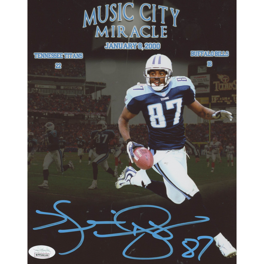Kevin Dyson Signed Titans "Music City Miracle" 8x10 Photo (JSA COA ...