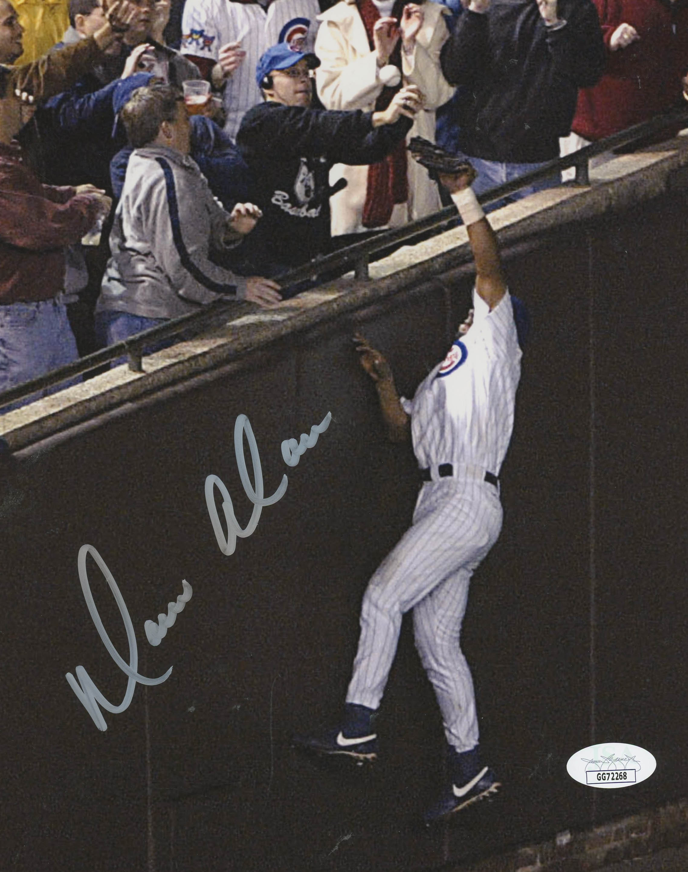 Moises Alou Signed Cubs 8x10 Photo (JSA COA) | Pristine Auction